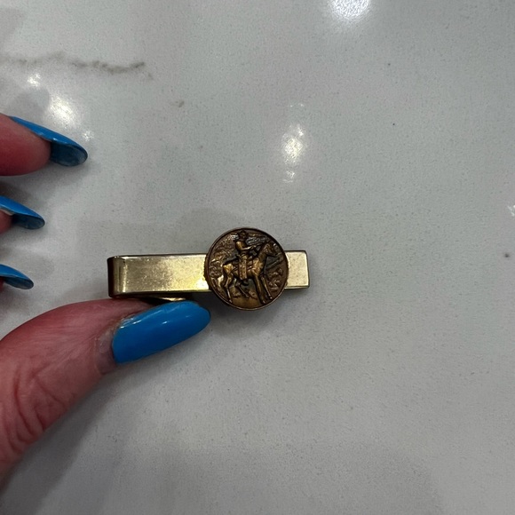 Robbin Co | Accessories | Robbins Co Attleboro Gold Tone Military Tie ...